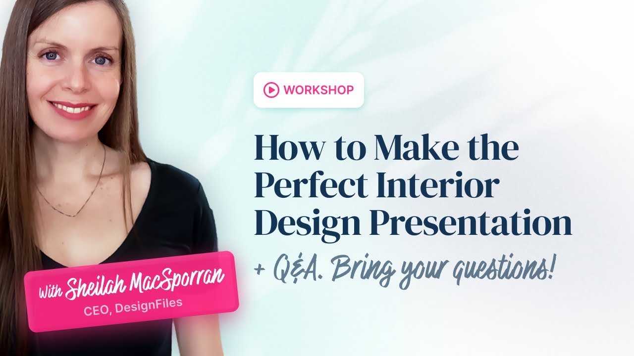 How to Make the Perfect Interior Design Presentation - YouTube