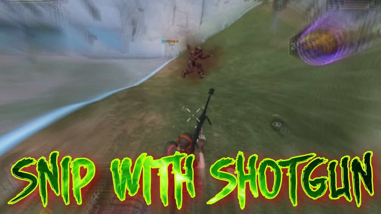 game play call of duty mobile snip with shotgun - YouTube