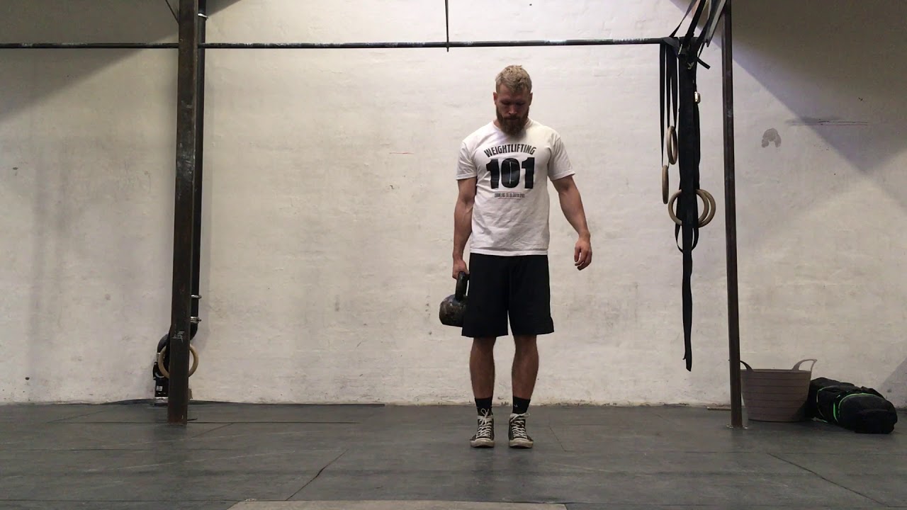 One-Arm Kettlebell Suitcase Hold - YouTube