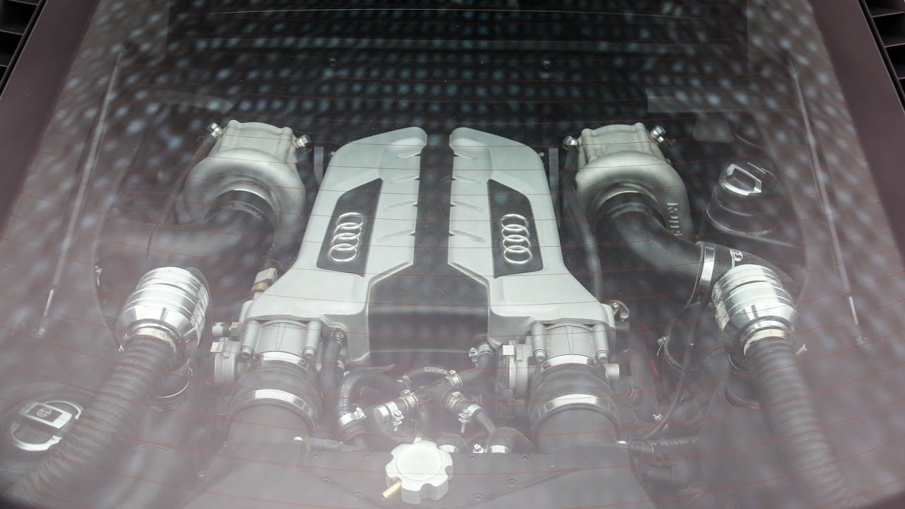 Bi-Turbo Audi R8 startup [Lovely Sounds] Ed Tankstelle Nordschleife ...