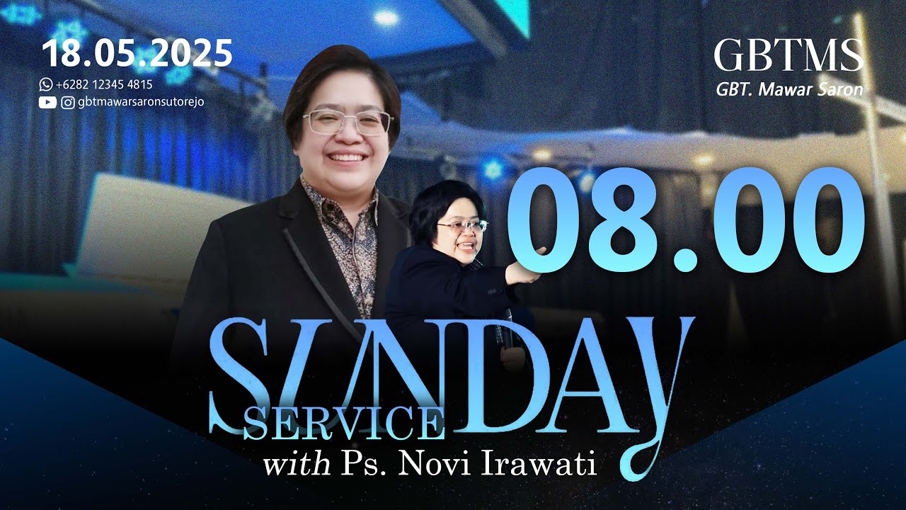 Ibadah Online GBT.Mawar Saron - Ps. Novi Irawati - Pk 08.00 (18 Mei ...