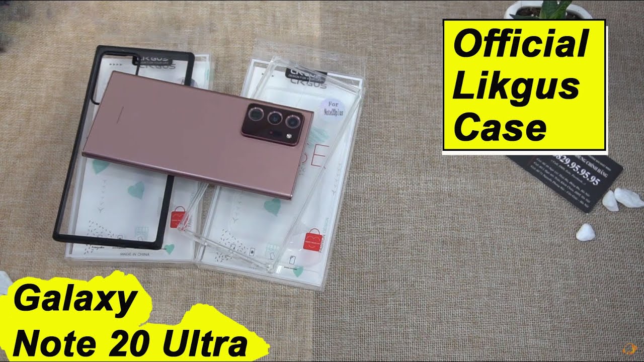 Unboxing Official Likgus Case Note 20 Ultra Case | Ốp lưng Likgus Note ...