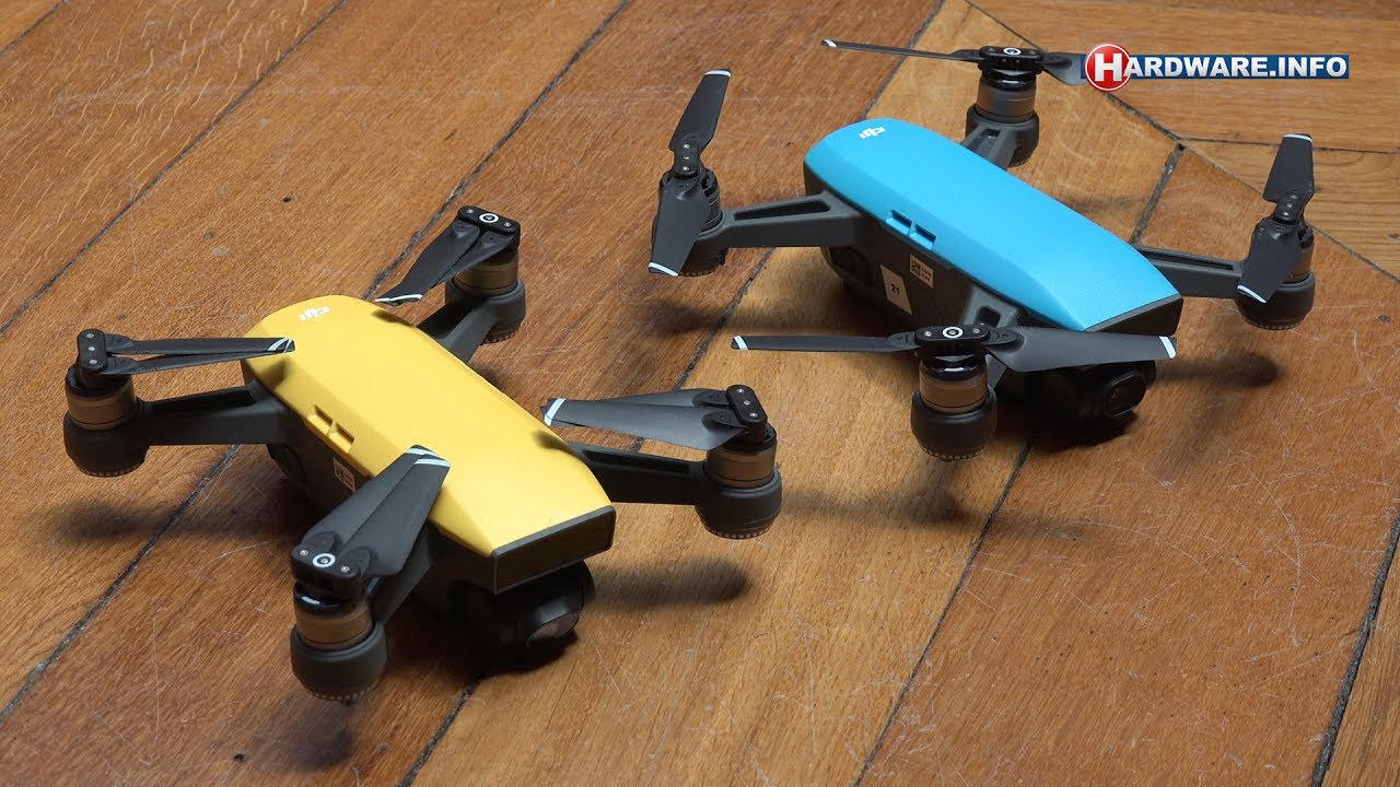 DJI Spark mini drone preview - Hardware.Info TV (4K UHD) - YouTube