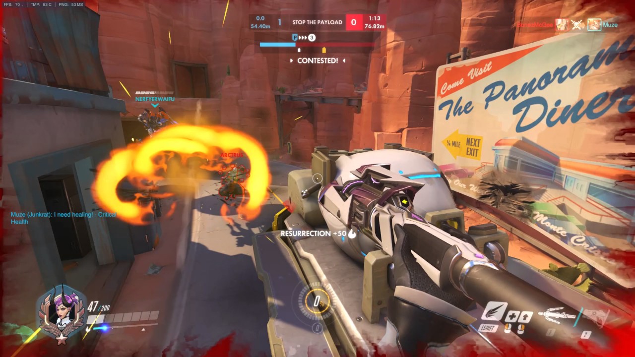 Overwatch Competitive Play - Throwing That Healer Shade - Part 2 - YouTube