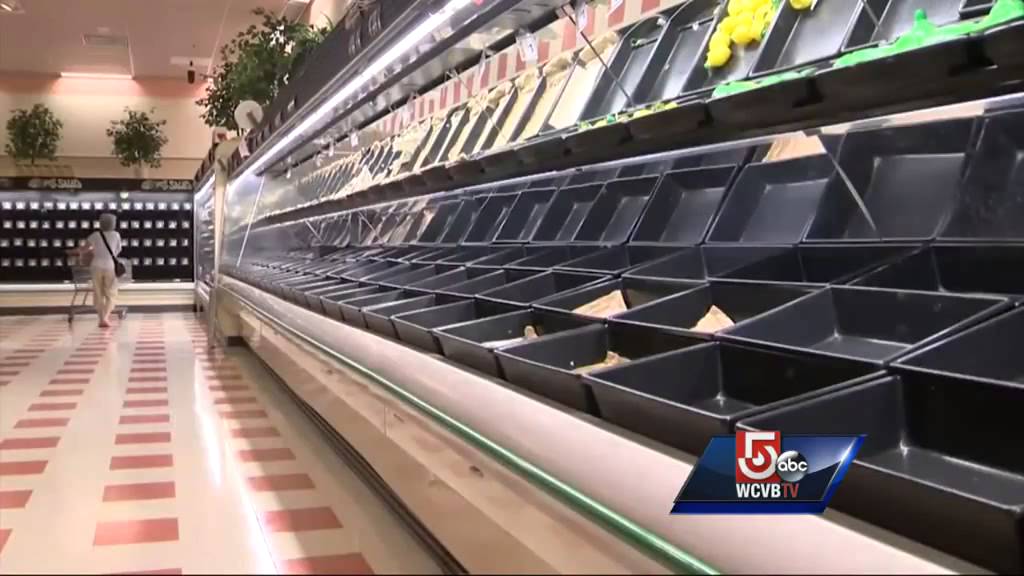 Workers restock shelves after Market Basket deal - YouTube