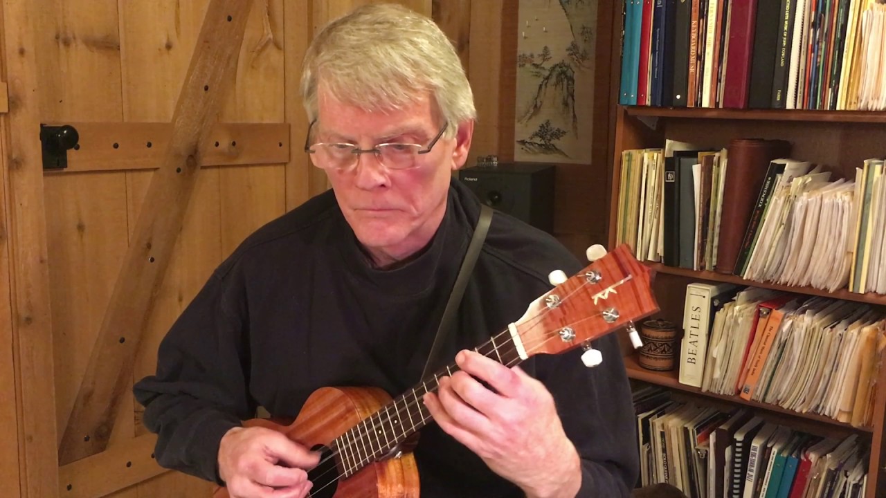 Courante from cello suite no 3 by J S Bach: Daniel Estrem, ukulele ...