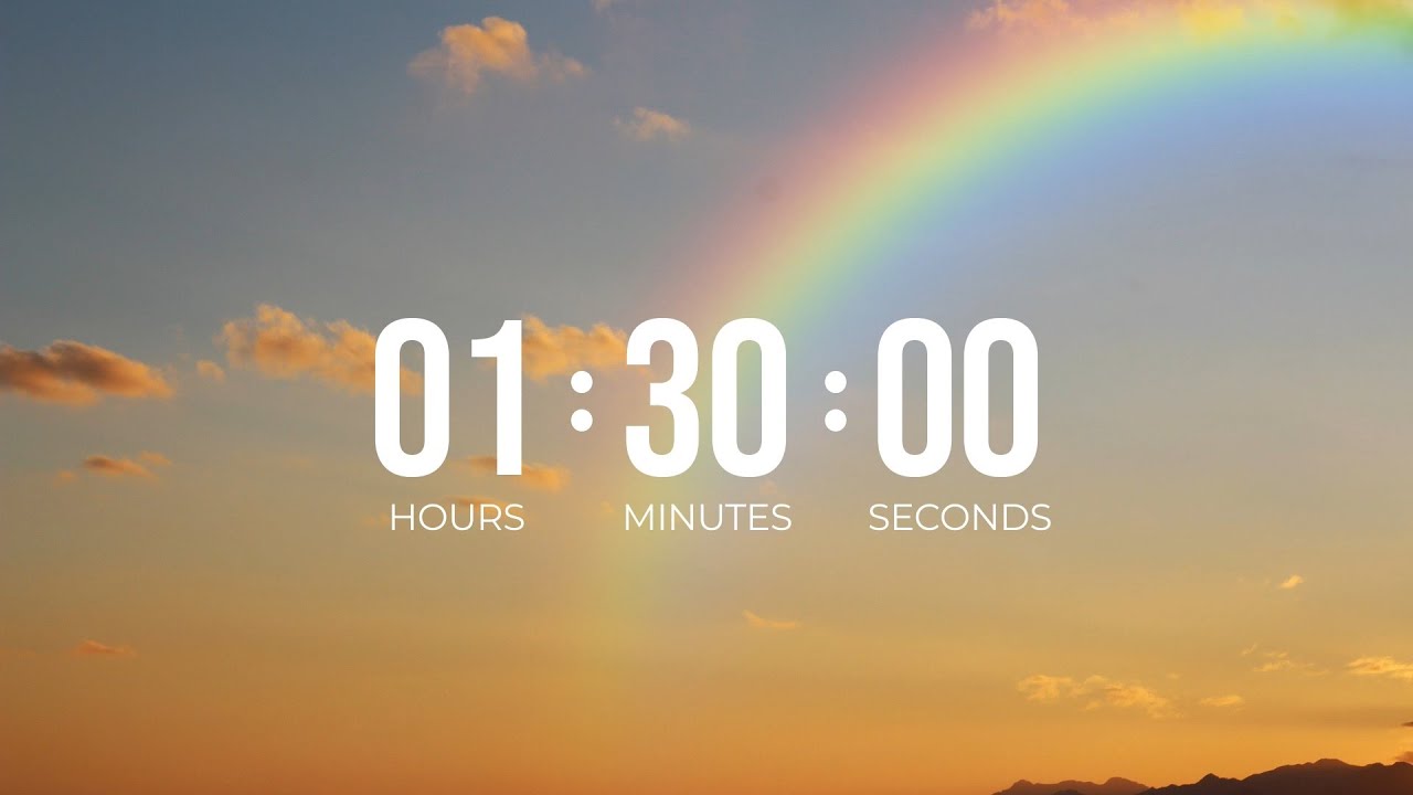 1 hour 30 Minutes Countdown Timer - YouTube