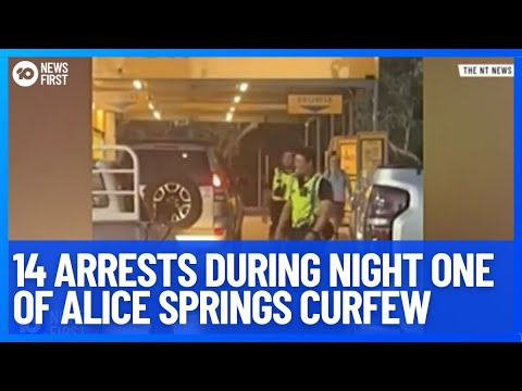 Police Arrest 14 People During First Night Of Alice Springs Youth ...
