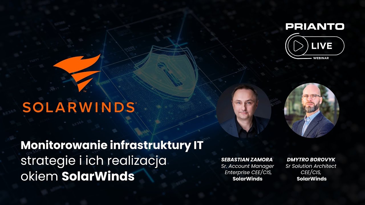 SolarWinds: Monitorowanie infrastruktury IT strategie i ich realizacja ...