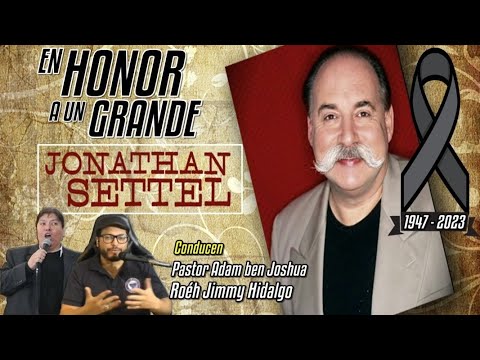 🔴 JONATHAN SETTEL | HOMENAJE A UN GRANDE - YouTube
