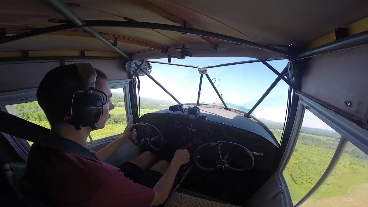 Taylorcraft BC12D June 2015 - YouTube