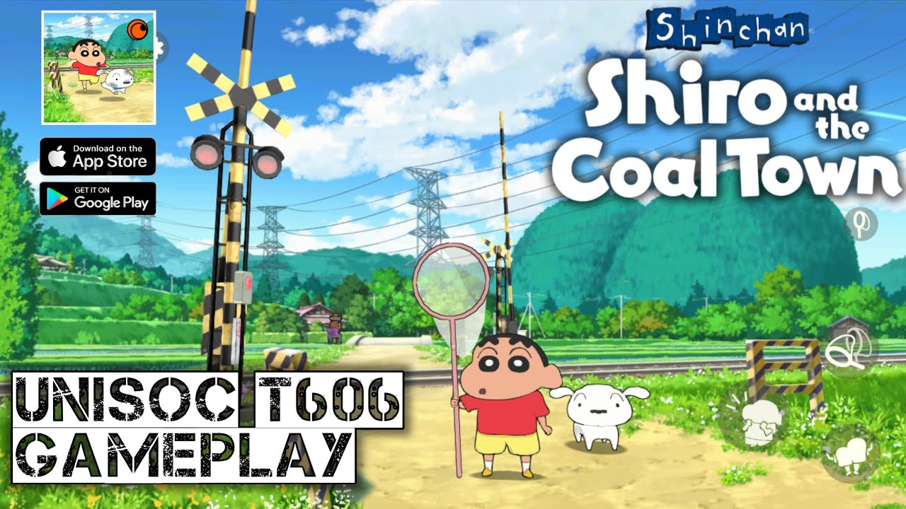 Shin chan: Shiro and the Coal Town Android Gameplay (Unisoc T606) - YouTube