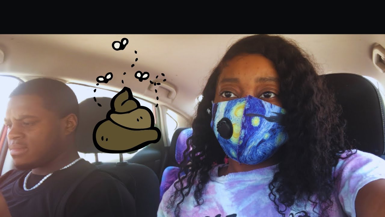 I sprayed fart spray on my boyfriend’s mask 🤣 *funny reaction* - YouTube