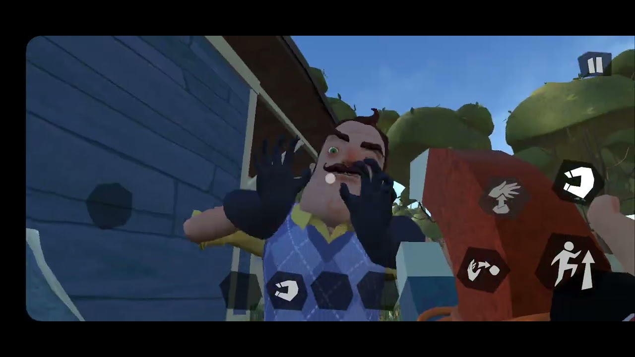 HELLO NEIGHBOR 1 act 1 and basement FULL GAME - YouTube