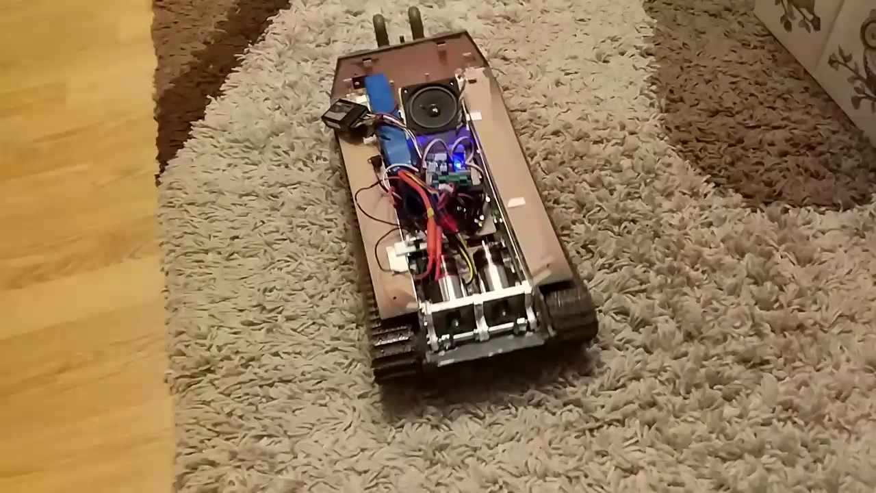 Brushless panther test - YouTube