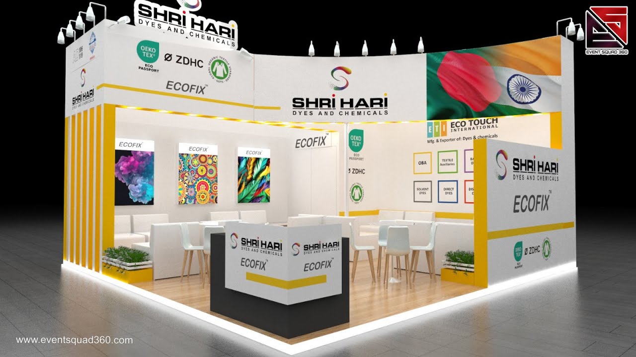 Shri Hari Dyes & Chemicals (India) -Exhibition Booth Design ...