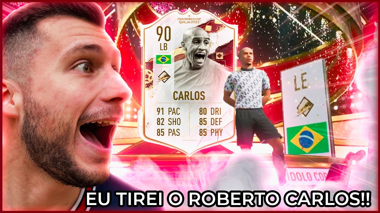 EU TIREI O ROBERTO CARLOS ABRINDO DME DE ICON!!!! FIFA 23 - UT - YouTube