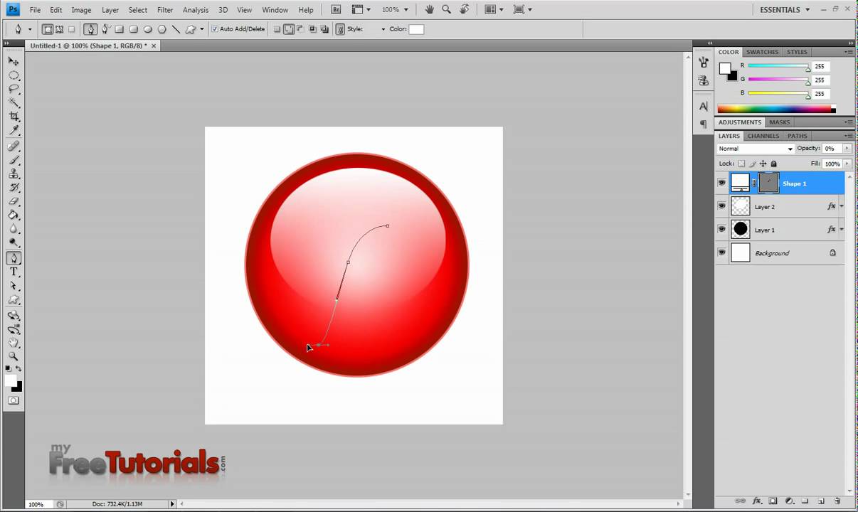 Make Flash Player Icon in Photoshop Video Tutorial.mp4 - YouTube