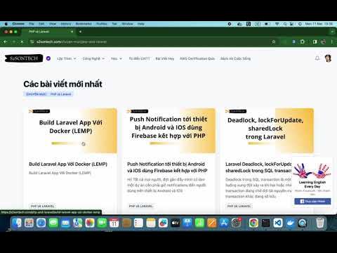 Hướng Dẫn Build Dự Án Laravel Bằng Docker - LEMP - 2024 - YouTube