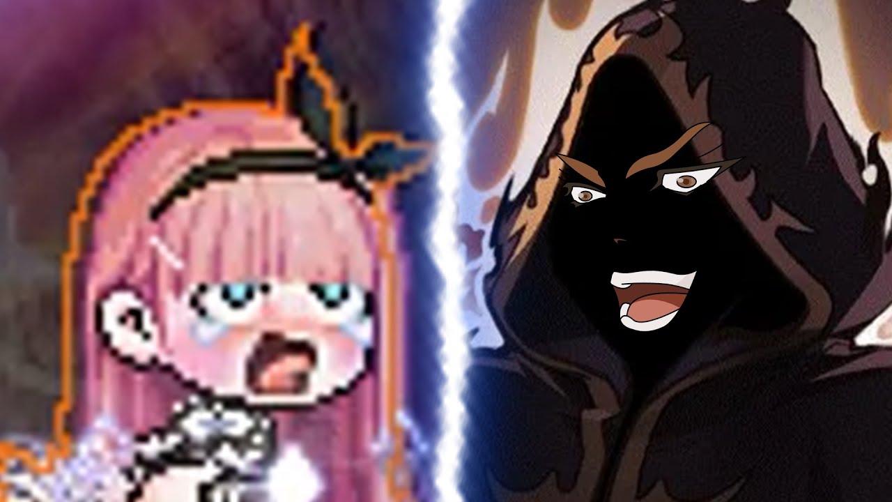 Maplestory Hero vs Hard Black Mage solo Genesis Weapon Liberation ...