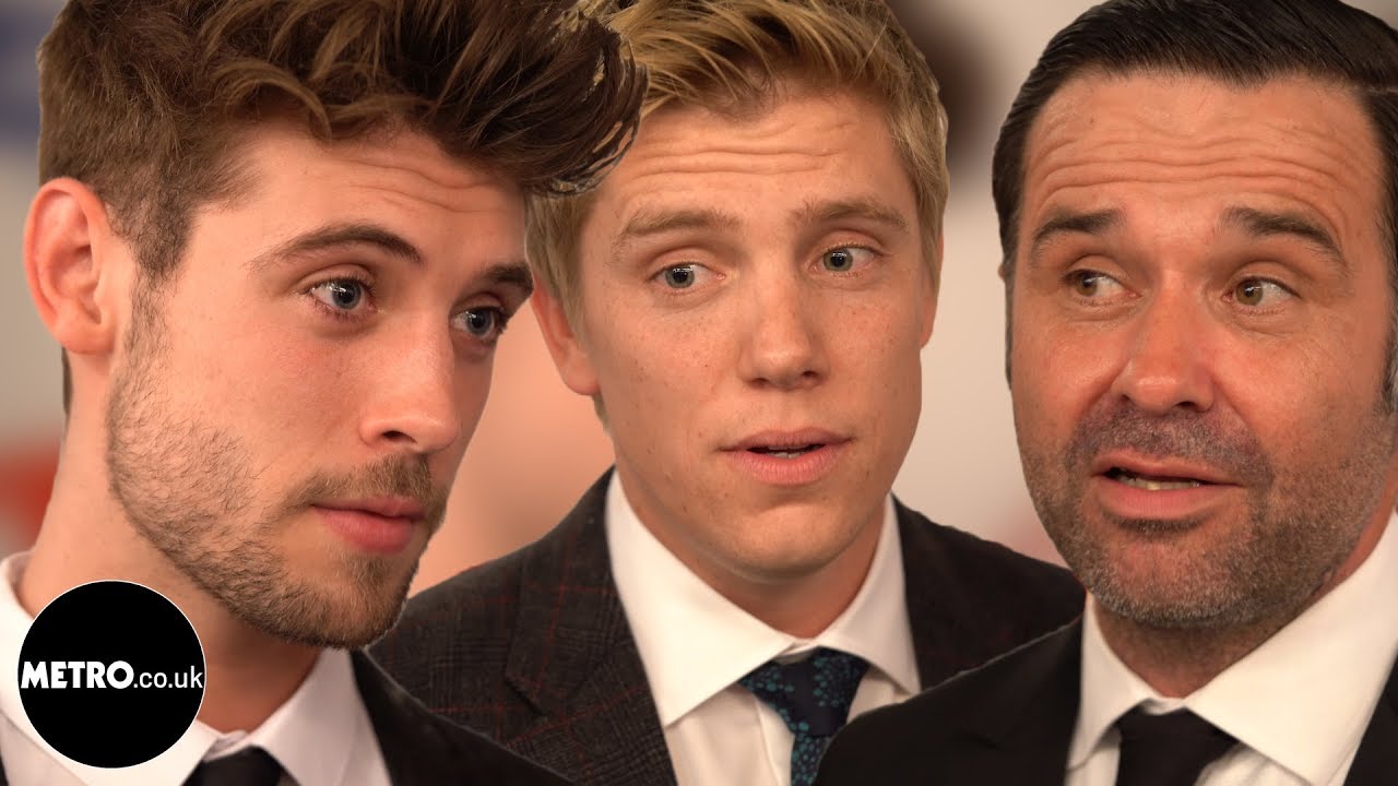 TV Choice Awards Ned Porteous, Andrew Scarborough and Ryan Hawley ...