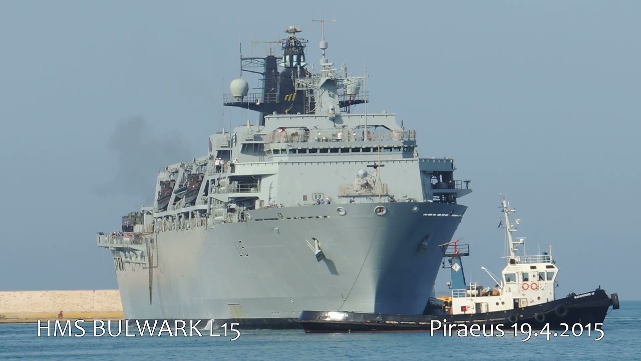 HMS BULWARK L15 - YouTube