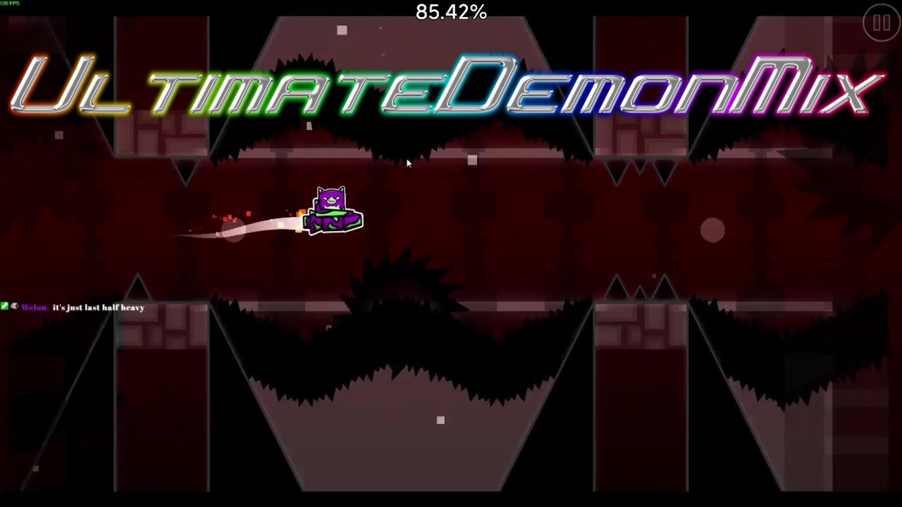 Geometry Dash [120fps] - Ultimate Demon Mix by Zobros 100% Insane Demon ...