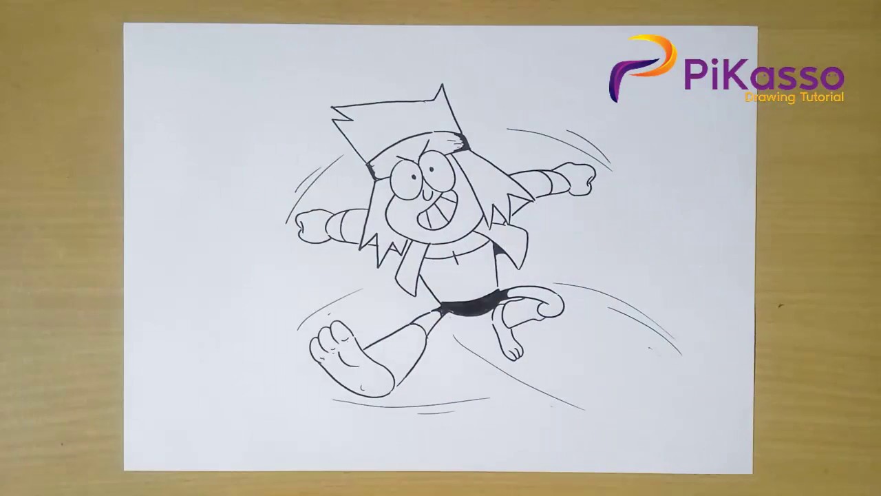 How to Draw OK K O step by step - YouTube