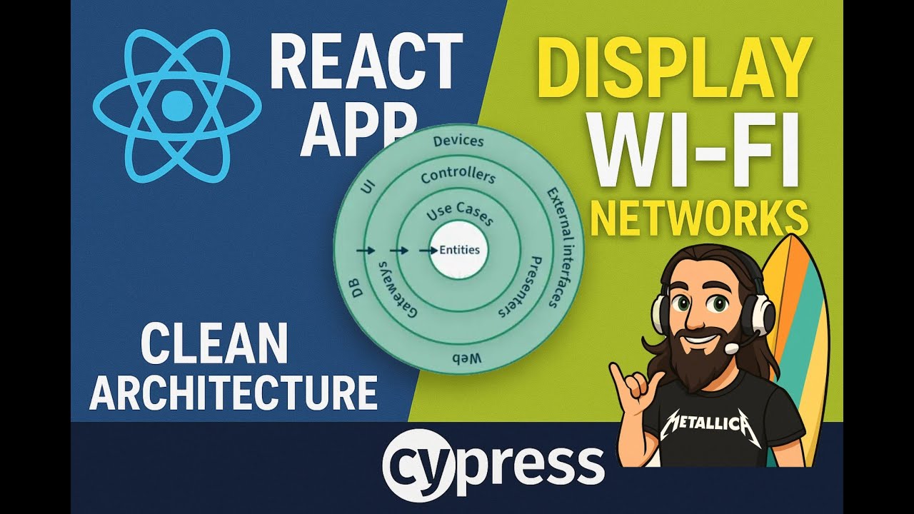 React 19 Clean Architecture Tutorial - Wifi Ring - (8/21) Backend: Python WiFi Scanner API - YouTube
