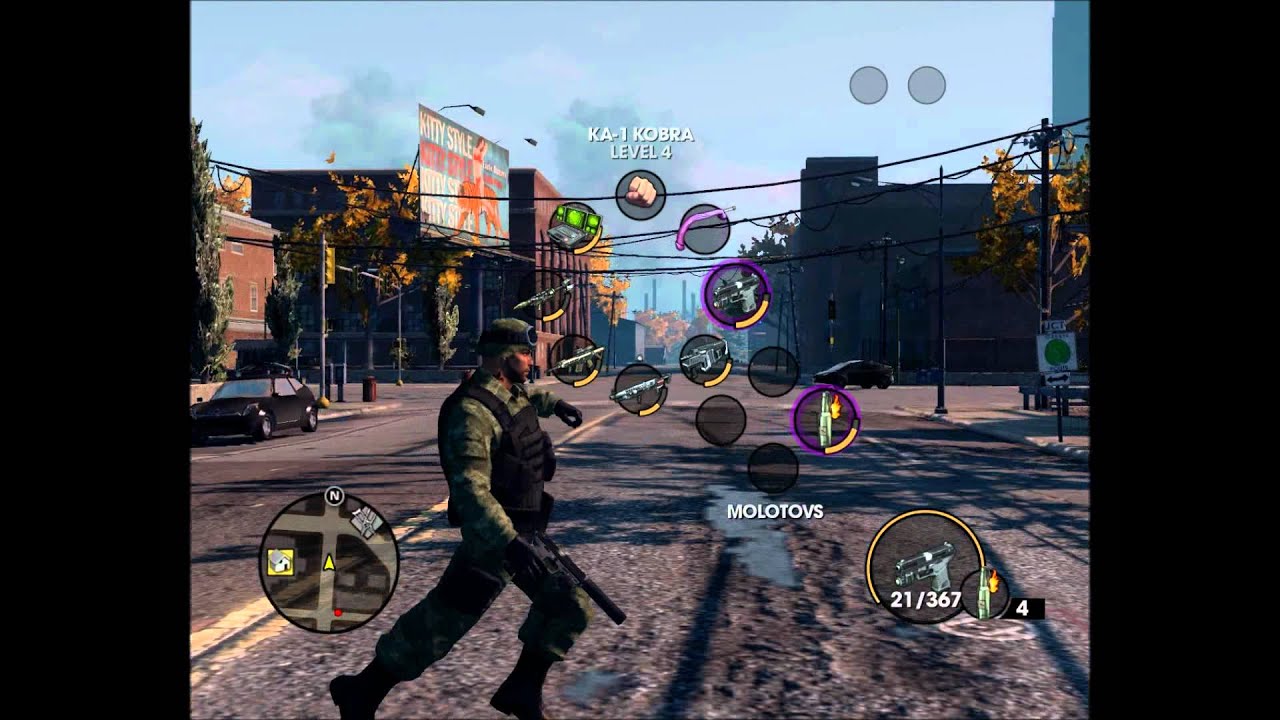 Saints Row:The Third Army Outfit (and Police) and Eagle Hele - YouTube