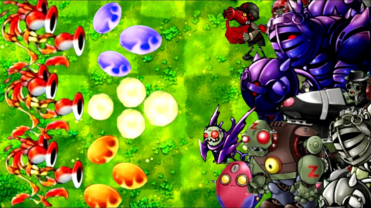 50 Fusion Plants With Amazing Bullets VS All Zombies | Pvz 1 Fusion ...