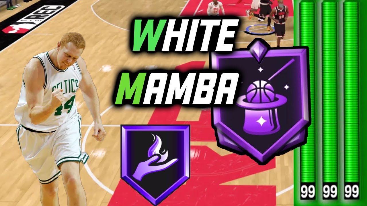 *PRIME* WHITE MAMBA 2k24 Brian Scalabrine MyPlayer Build (Spot Up Goat ...