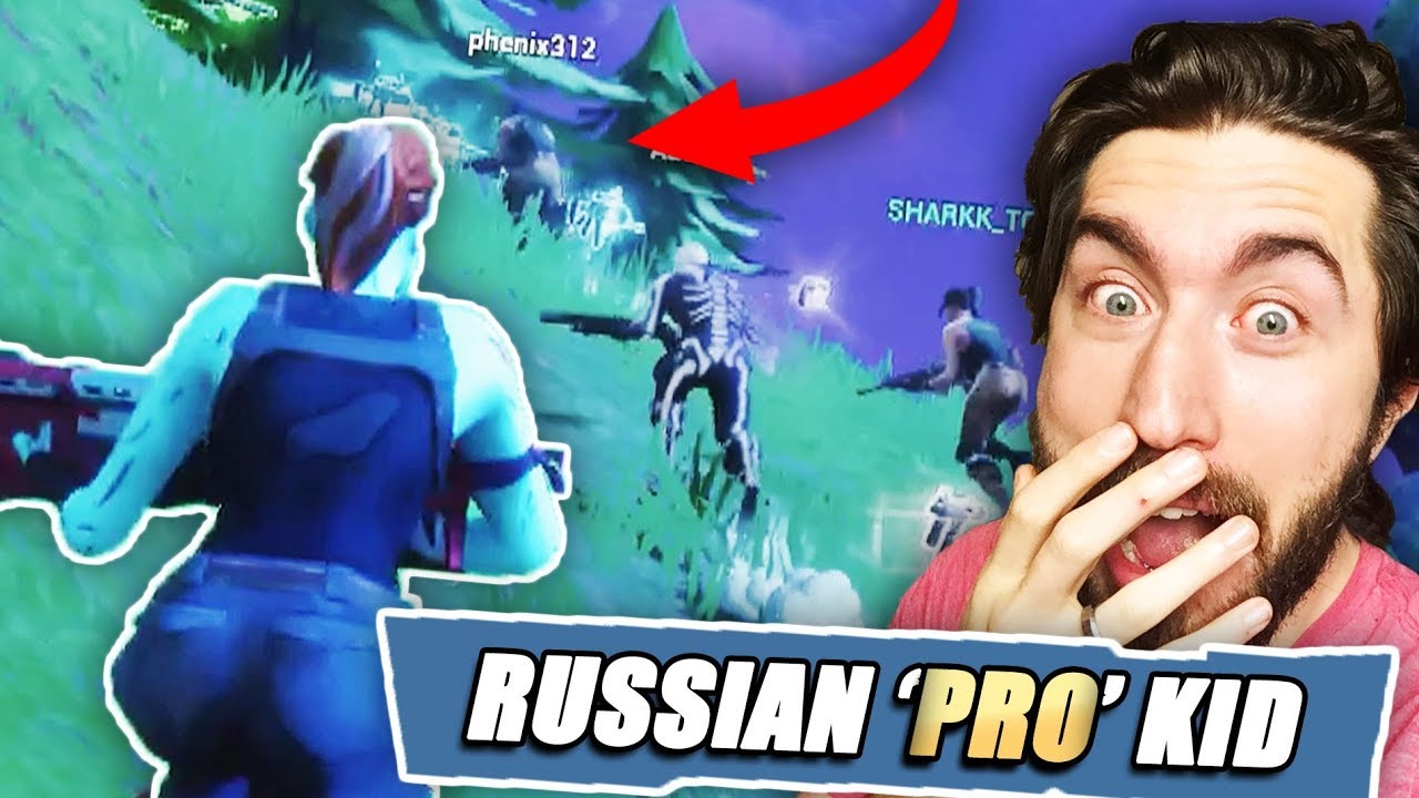 CARRIED By A Russian 'PRO' Kid in Fortnite: Battle Royal! (FUNNY ...