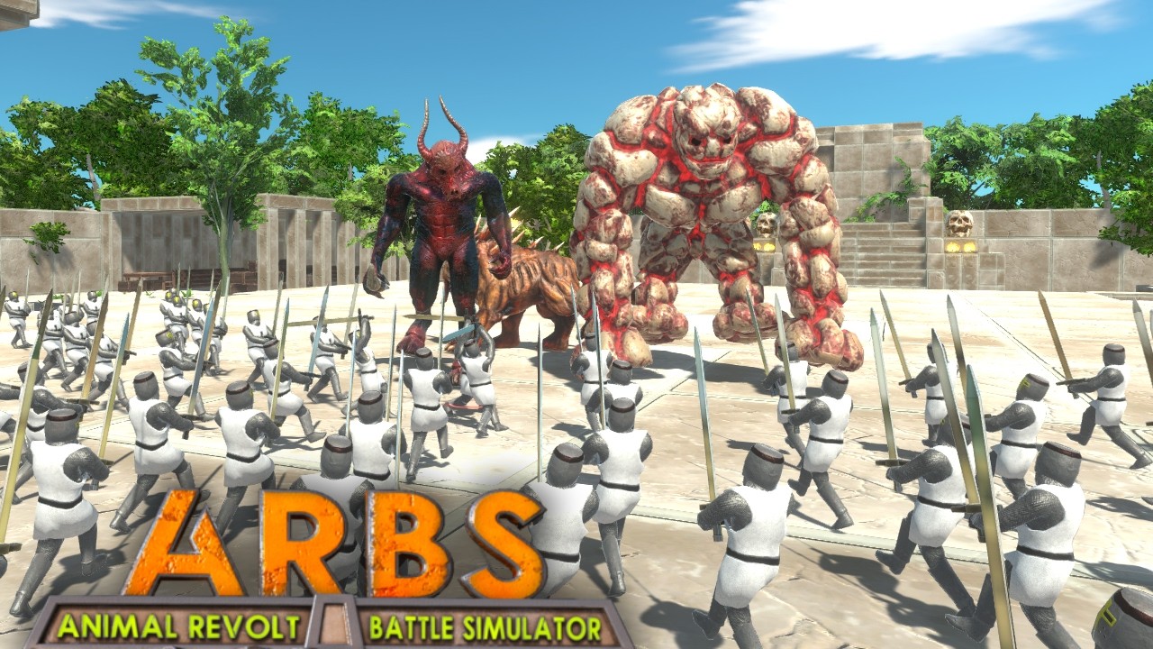 HUMAN KNIGHTS vs INFERNALS | Animal Revolt Battle Simulator - YouTube