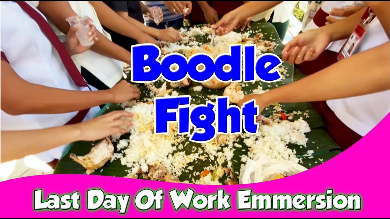 Last Day of Work Immersion 👍 | TVL-ICT Strand | Boodle Fight 🙌 | VLOG ...
