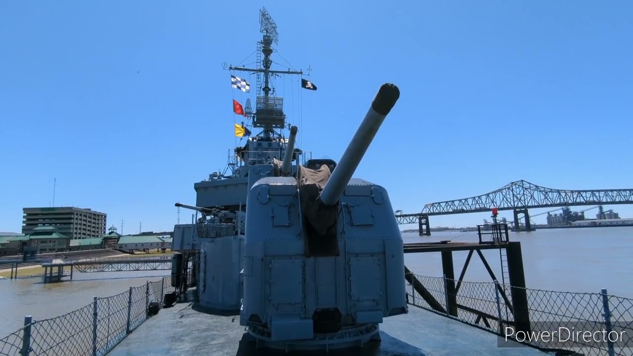 Self tour of the USS KIDD Baton Rouge, Louisiana - YouTube