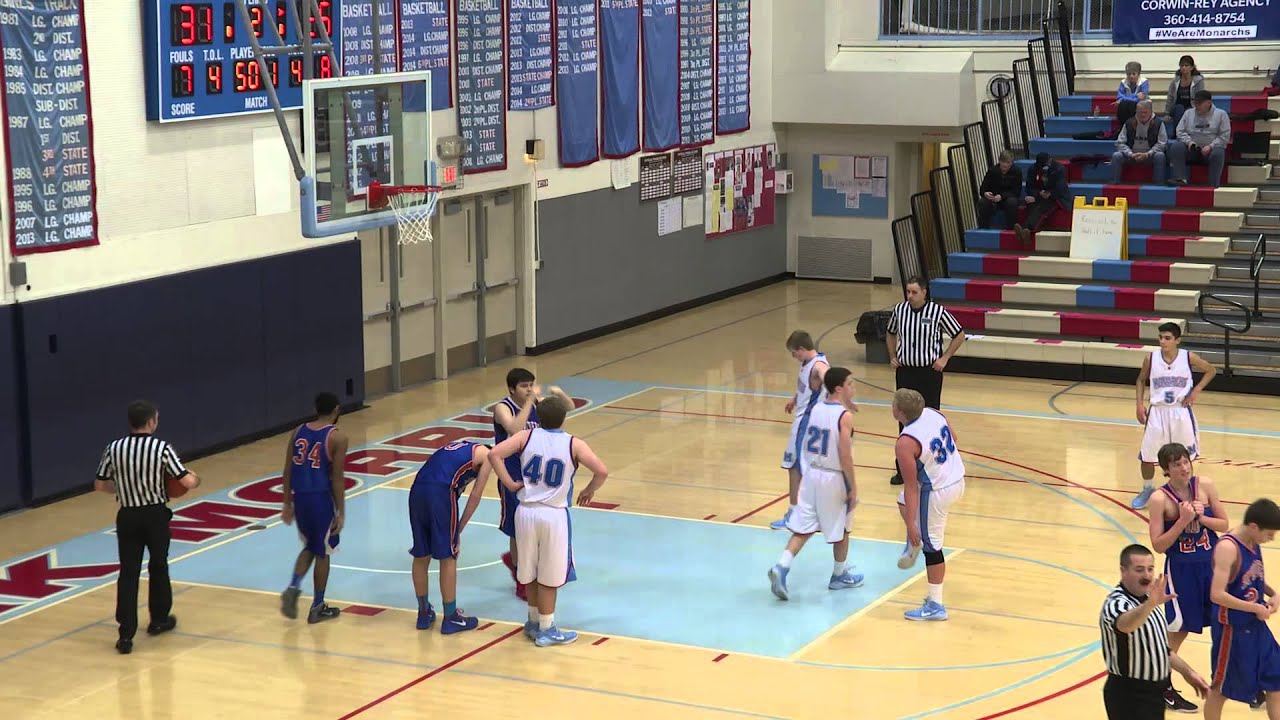 Mark Morris Monarchs Basketball Boys JV vs Ridgefield 2015.01.30 - YouTube