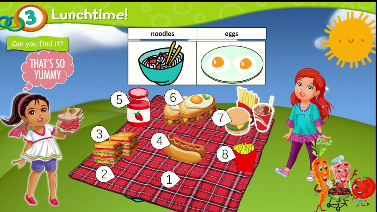 Lunch time activities - YouTube