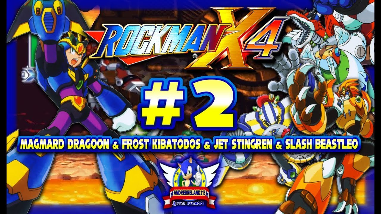Mega Man X Legacy Collection PS4 (1080p) - Rockman X4 Rockman X's Story ...