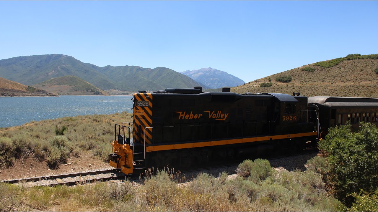 Heber Valley Historic Railroad Railfanning Trip - YouTube