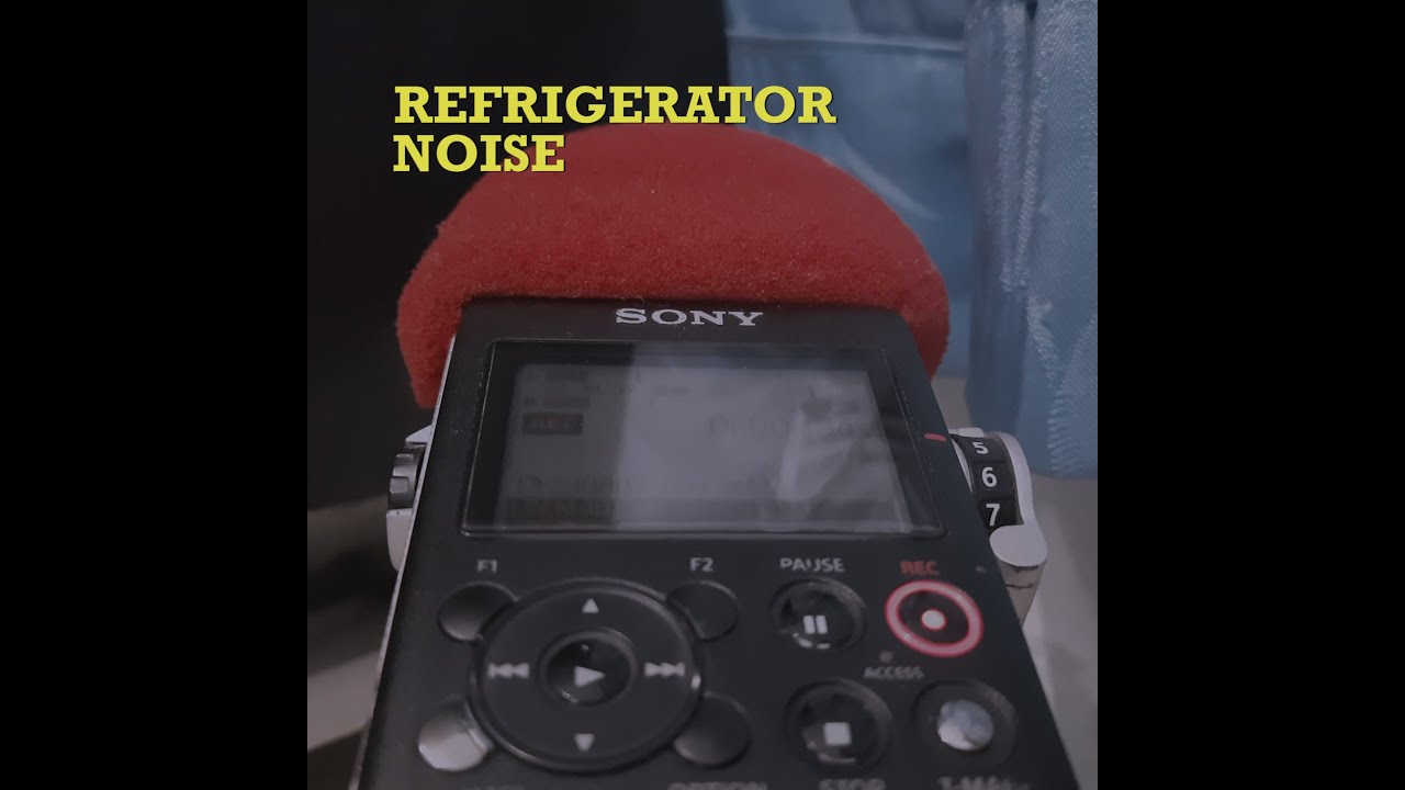 REFRIGERATOR NOISE - Old Fridge Sounds - YouTube