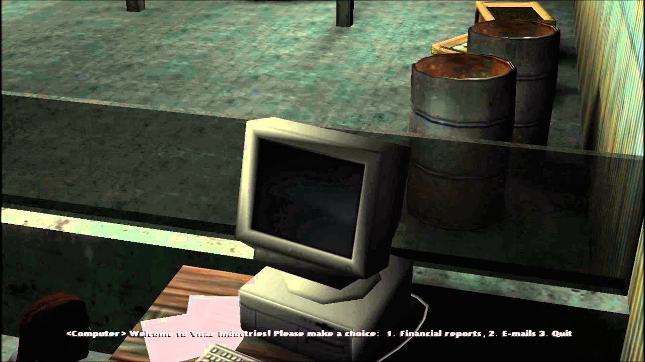 Vampire the Masquerade: Redemption - Using a computer - YouTube