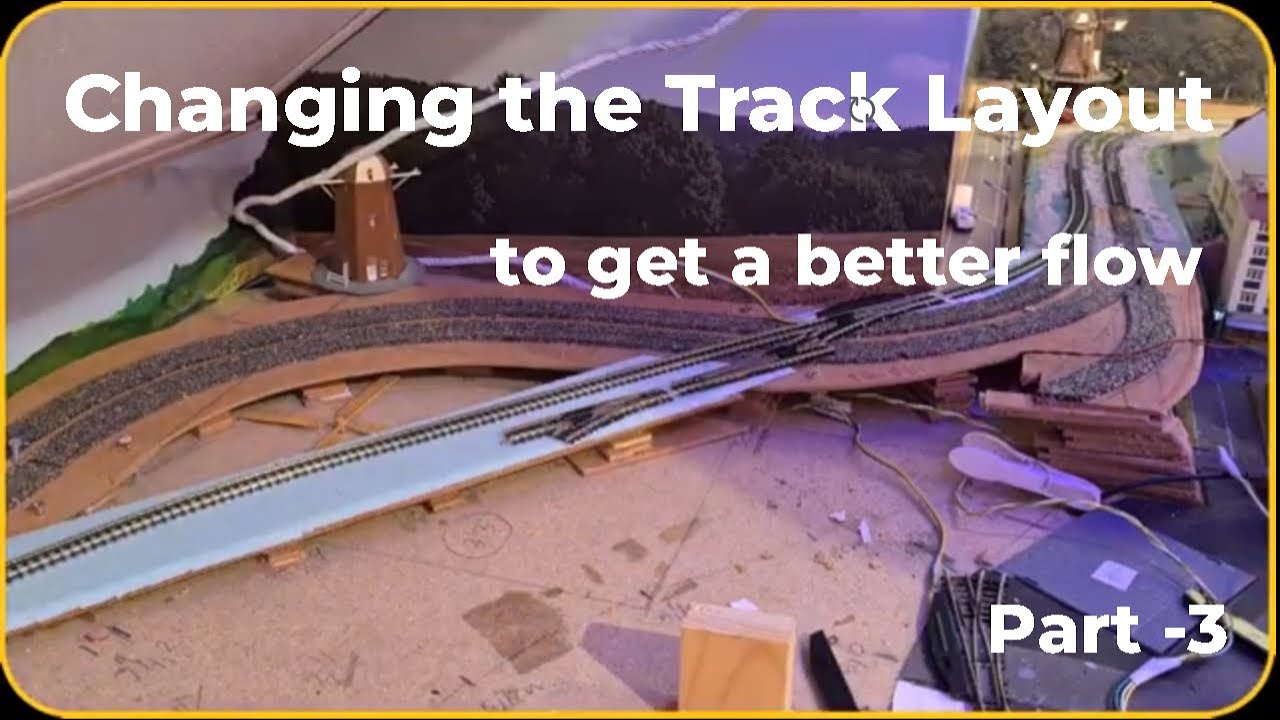 Rebuilding the Main Layout Part 3 -- N Scale Model Train Rework - YouTube