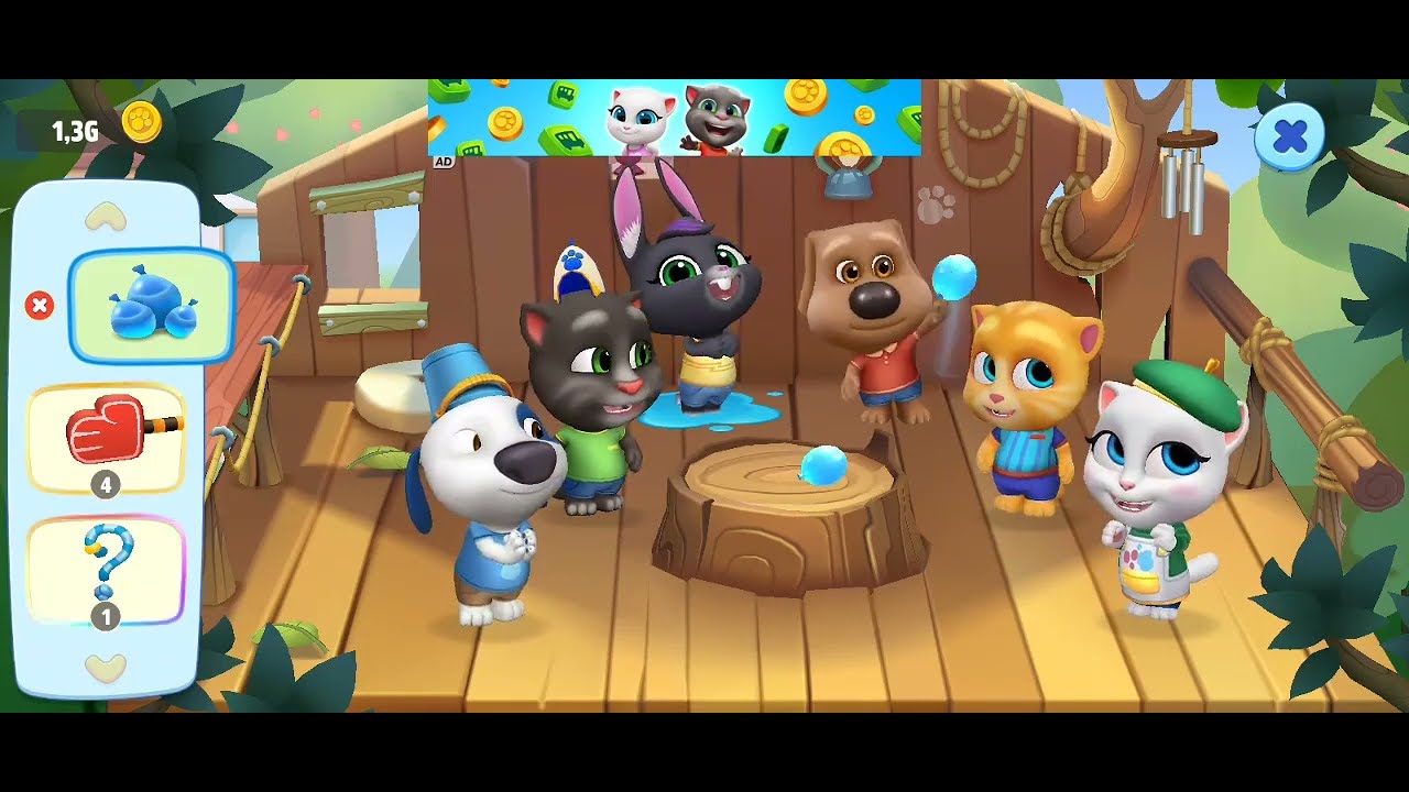 walcome back Tom,Ginger,Becca,Ben,Hang,Angela | My Talking Tom Friends ...