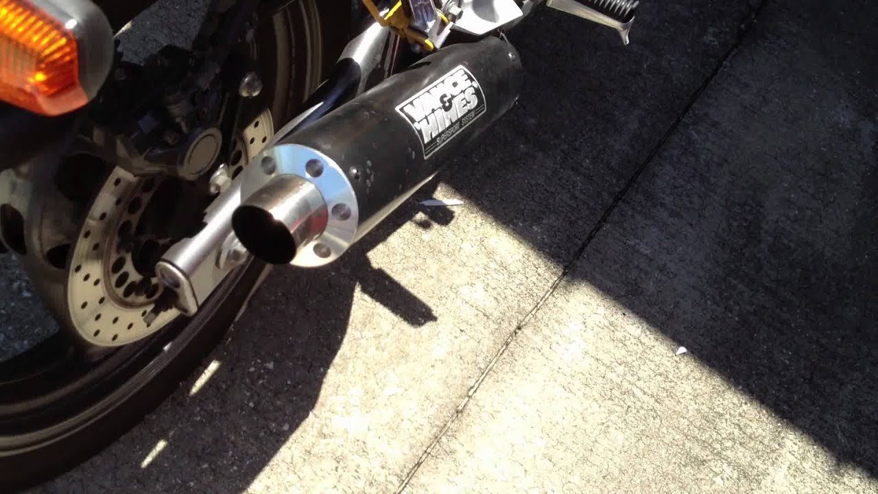 1994 Yamaha Seca II/ XJ600 Vance & Hines exhaust - YouTube