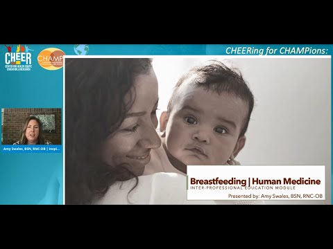 Breastfeeding | Human Medicine - CHEERing for CHAMPions Conference 2021