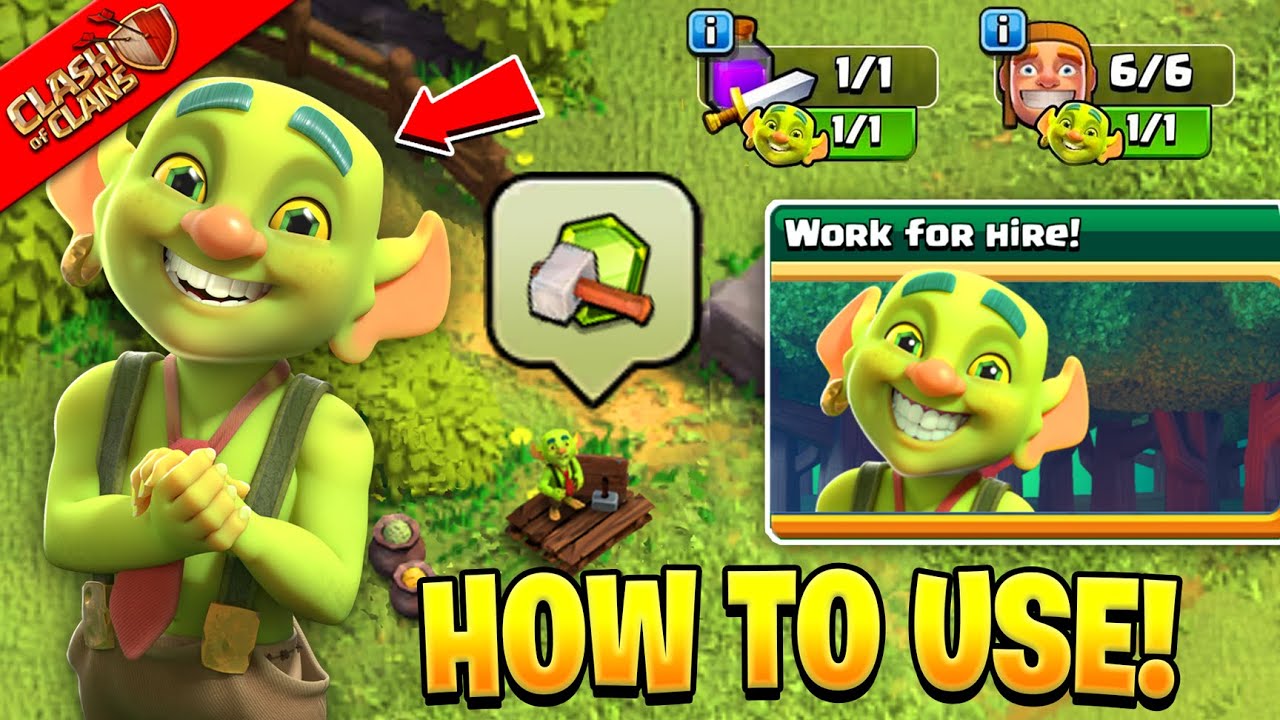 How to Use Goblin 7th Builder - Work For Hire Event EXPLAINED in Clash ...