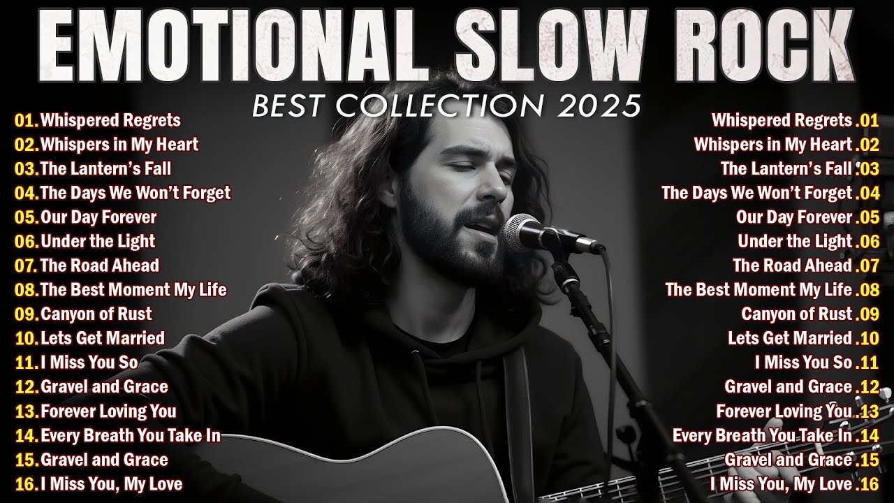Legendary Slow Rock Hits to Relax Your Soul 🎸🕊️ EMOTIONAL SLOW ROCK ...