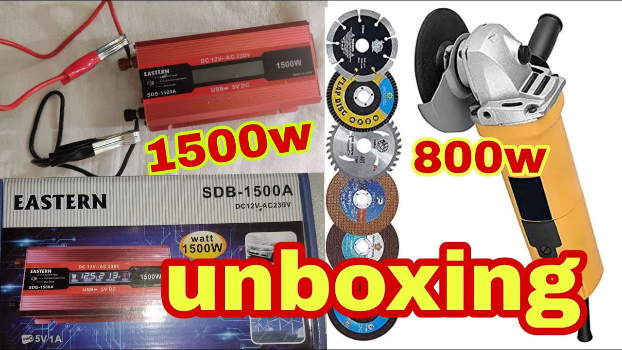 inverter 1500w best unboxing review - YouTube