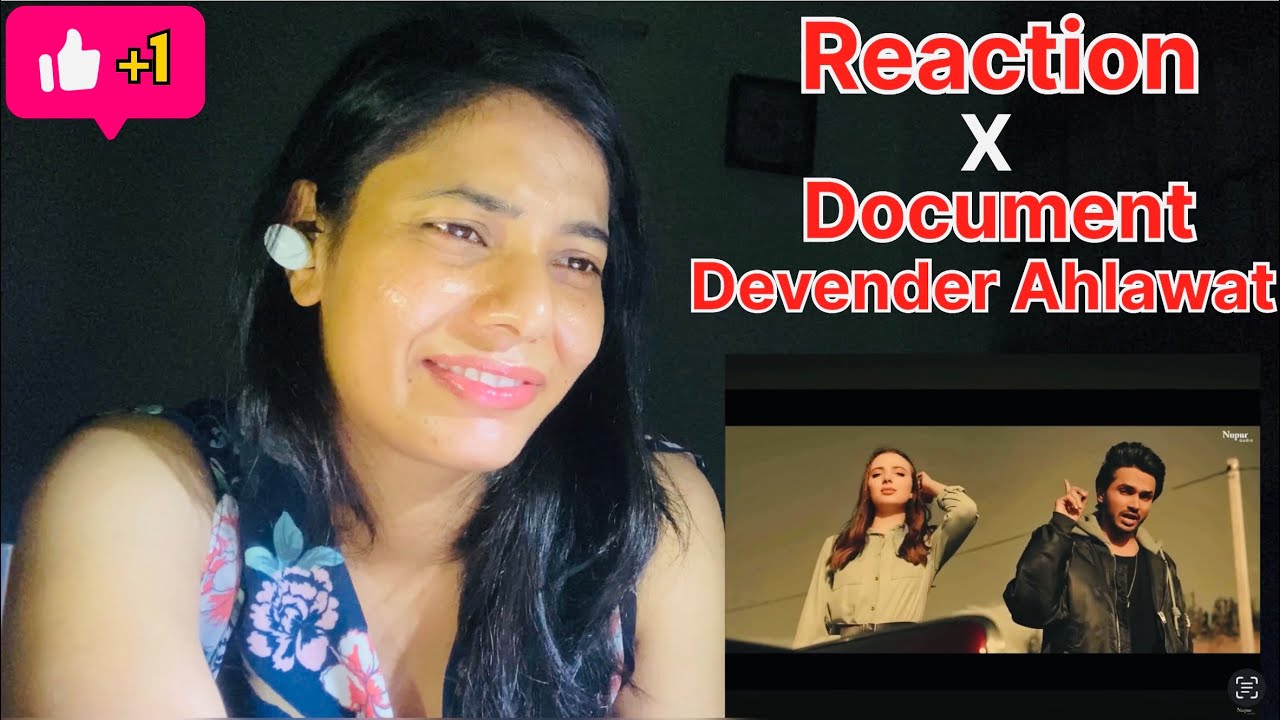 Document | Devender Ahlawat | New Haryanvi Song | OneReaction | Reaction - YouTube